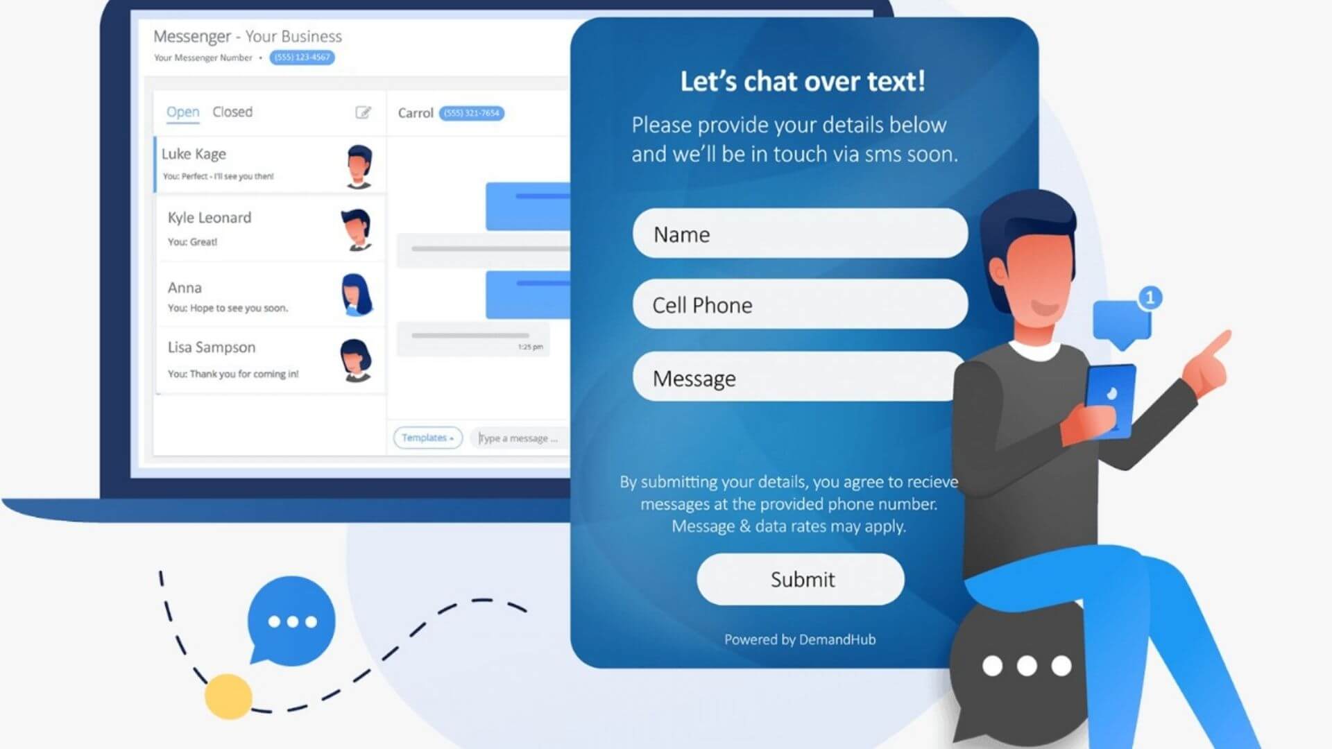 2-Way Text Messaging - Market Central Hub helping businesses